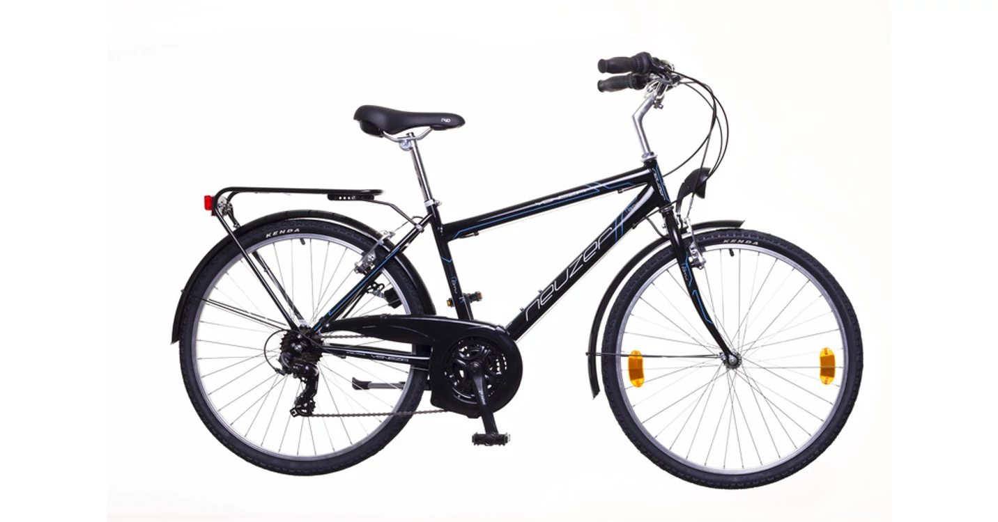 Neuzer Venezia 30 férfi City Kerékpár fekete-szürke-fehér 21 | Kerékpár Webshop | Akciós kerékpárok